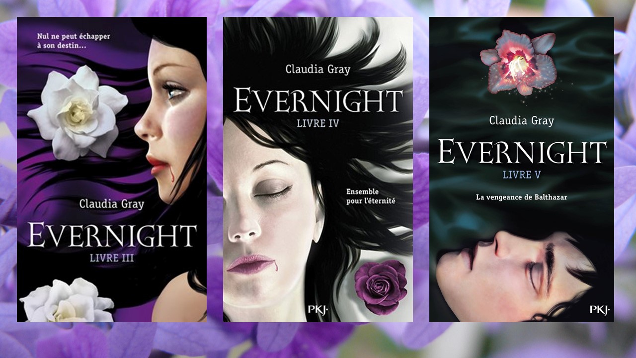 Evernight tome 3 à 5 - Mordu de lecture